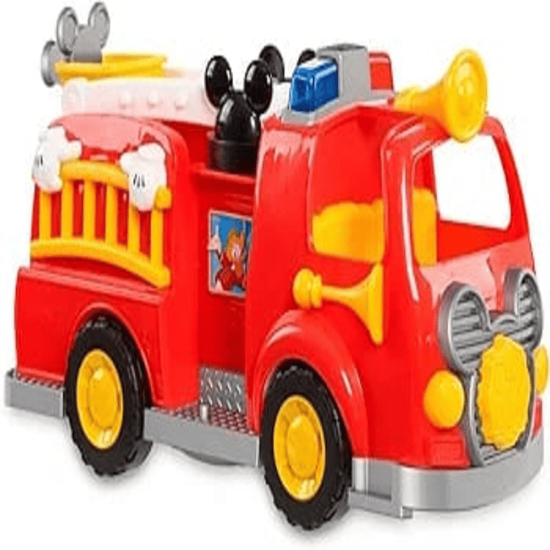 Toy. Mickey Mouse fire truck