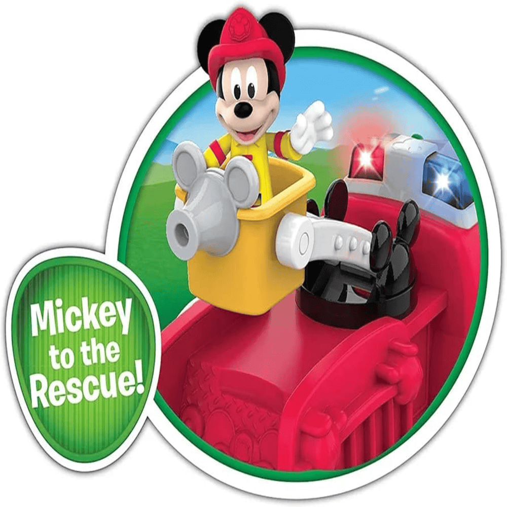 Toy. Mickey Mouse fire truck