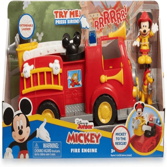 Toy. Mickey Mouse fire truck