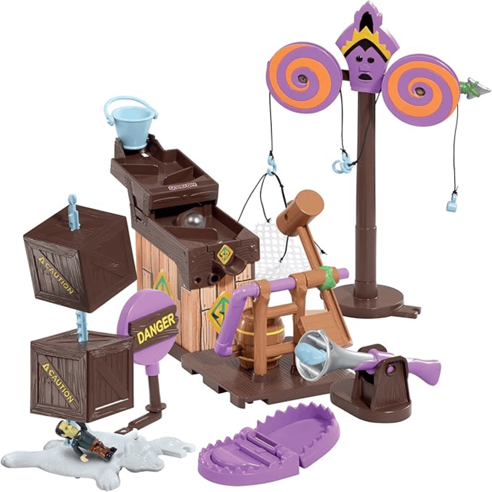 Toy. Scooby-Doo TRAP TIME MEGA TRAP Building Kit - 30+ Traps