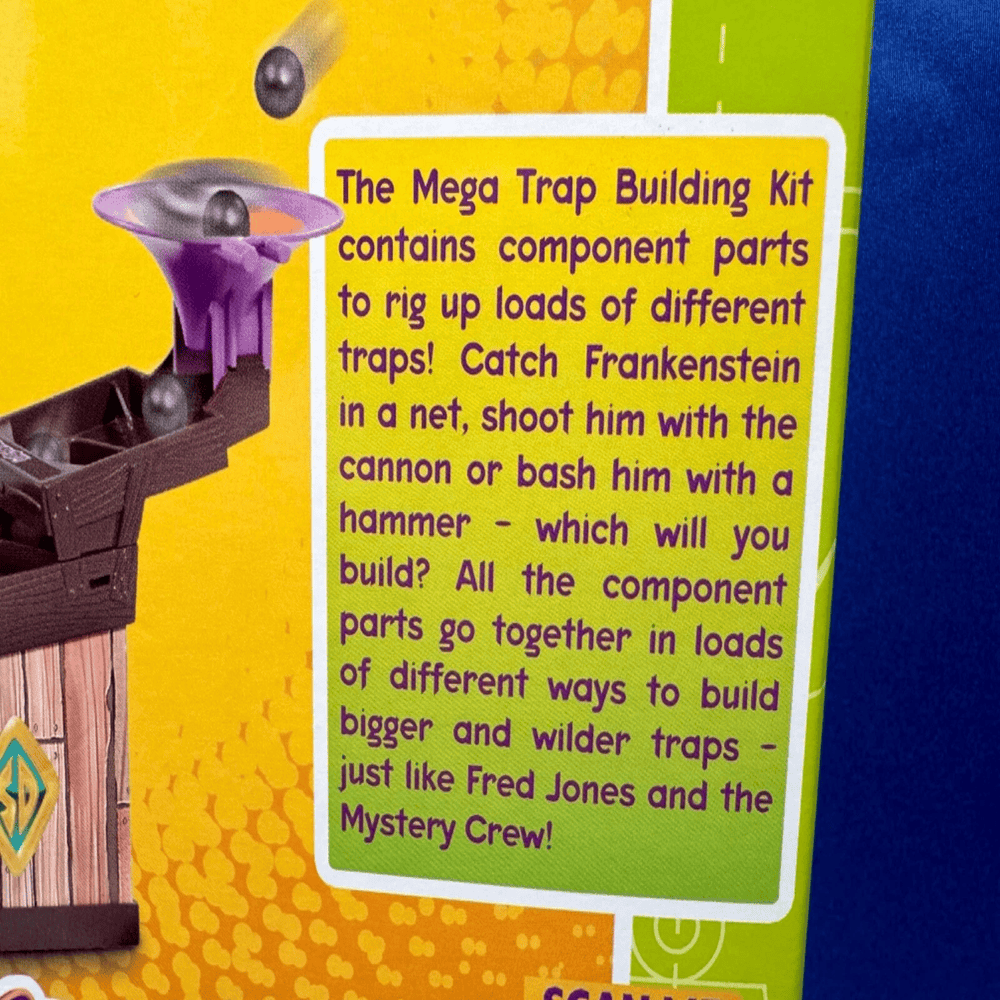 Toy. Scooby-Doo TRAP TIME MEGA TRAP Building Kit - 30+ Traps