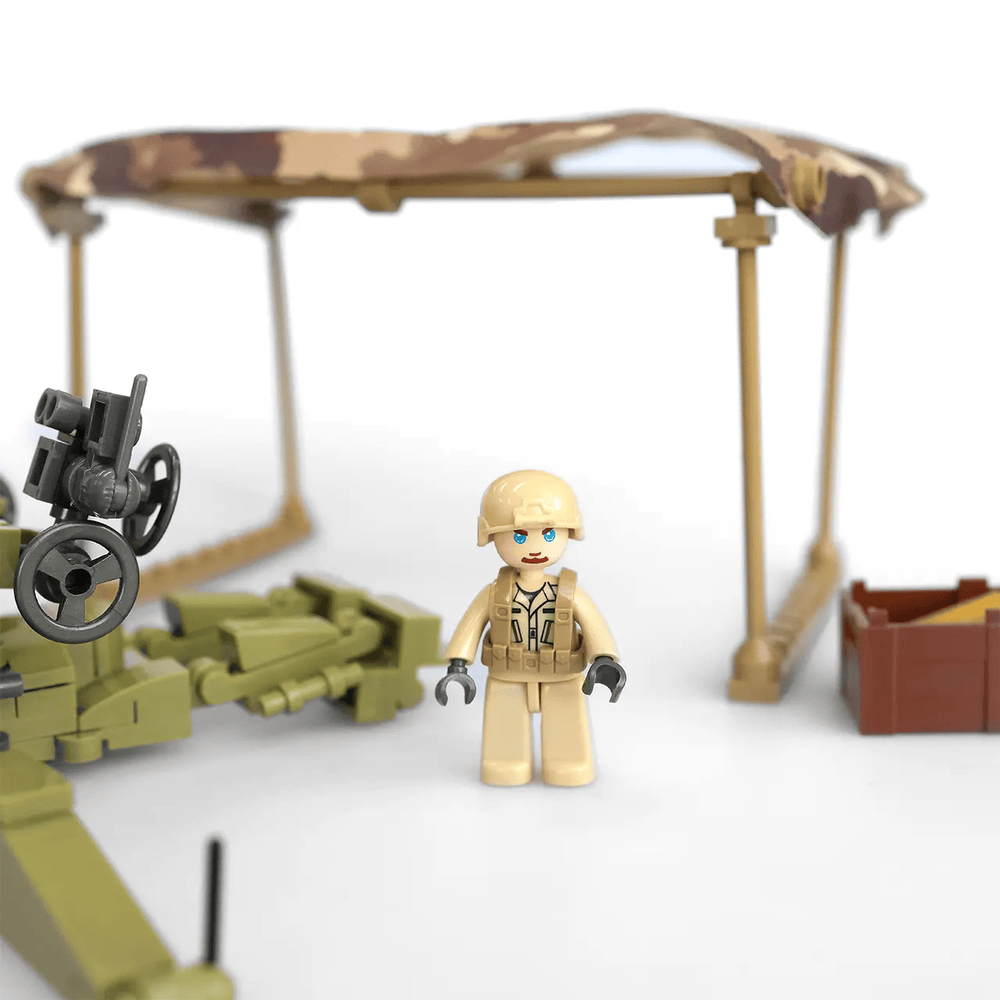 Toy. Sluban Military Howitzer Building Blocks Set
